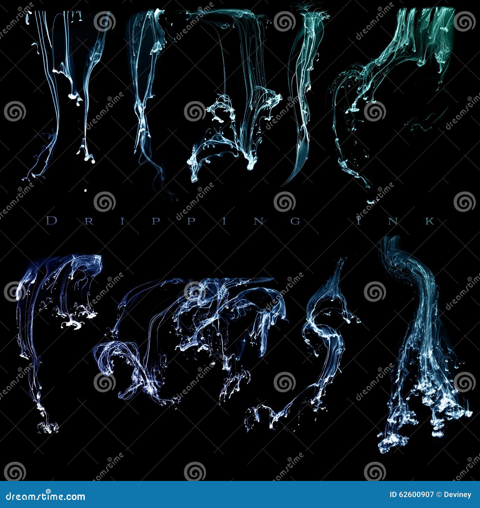 Dripping ink stock image. Image of mixing, water, fluids - 62600907