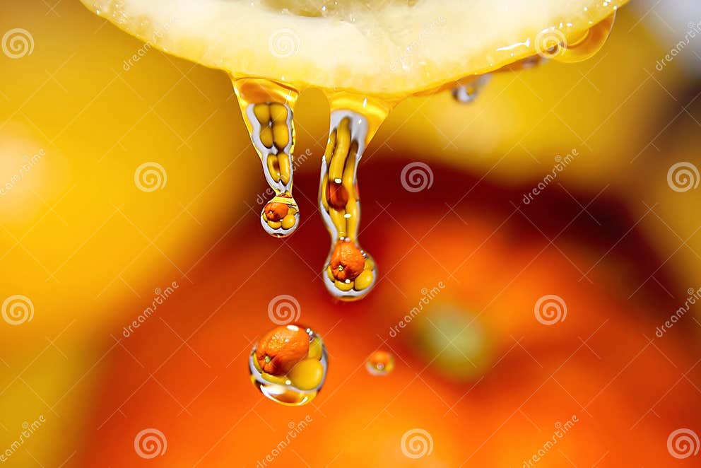 Dripping lemon juice stock image. Image of fruit, drip - 4367227