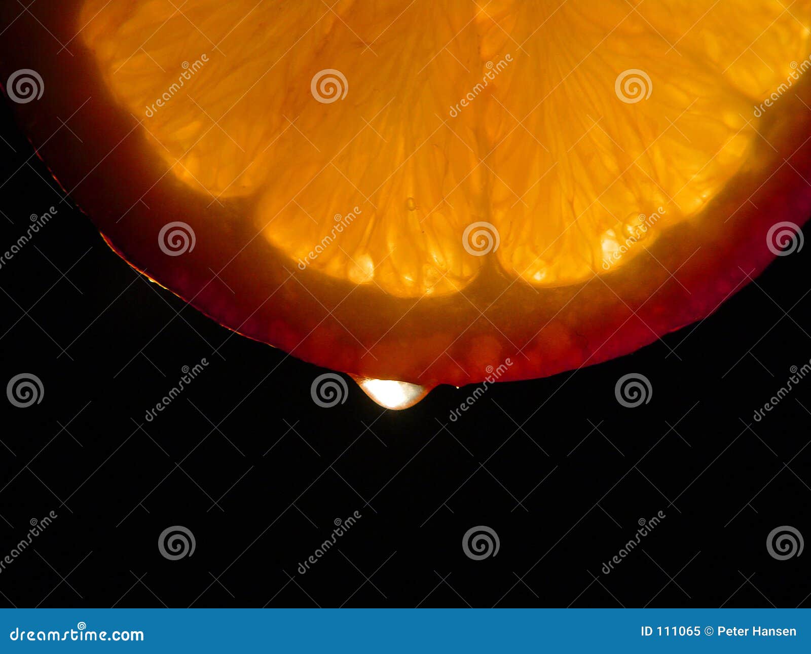 Dripping Orange Royalty Free Stock Photo - Image: 111065