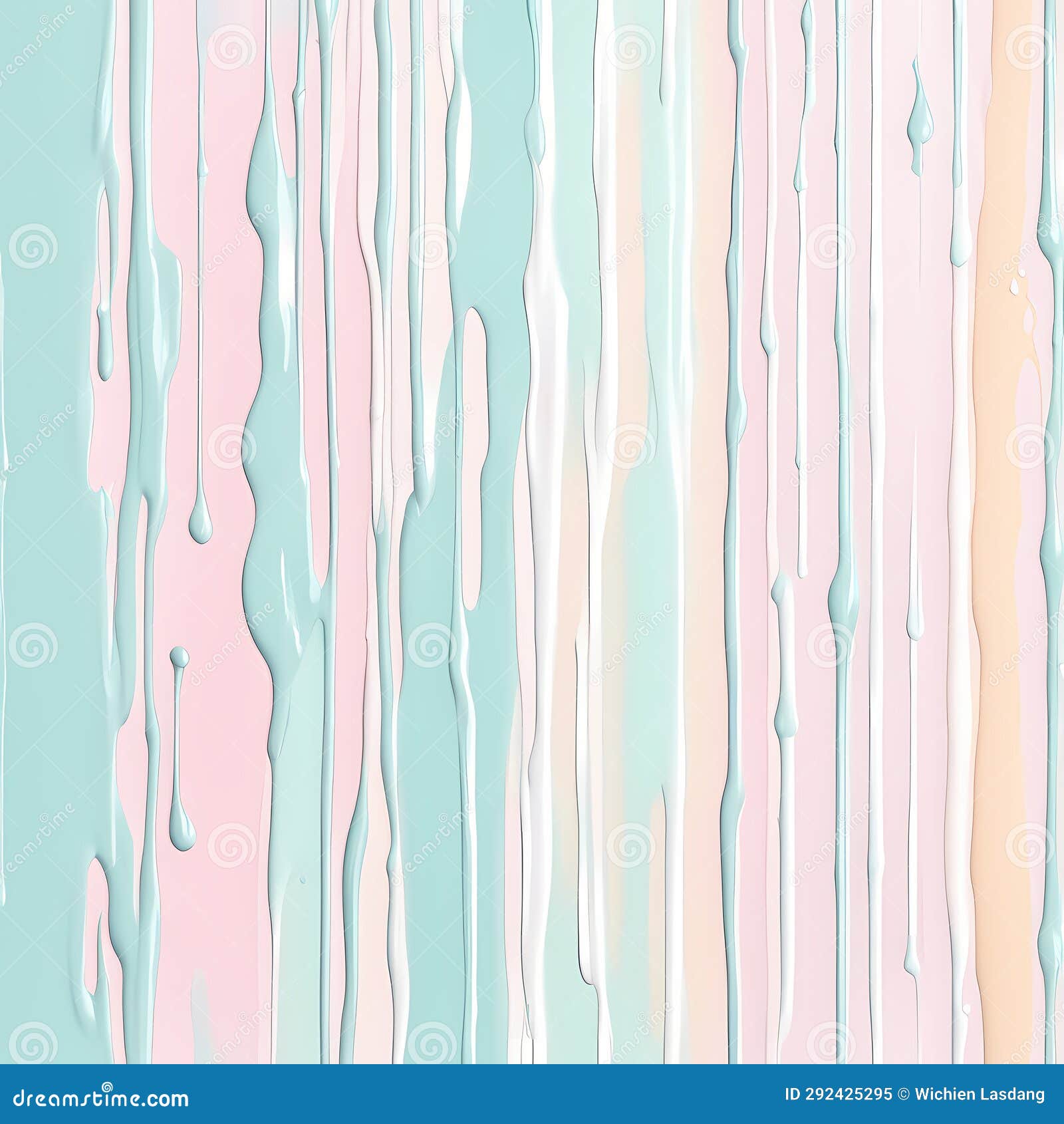Dripping Paint, Pastel Color, Pastel Image of Paint Slowly Trickling ...