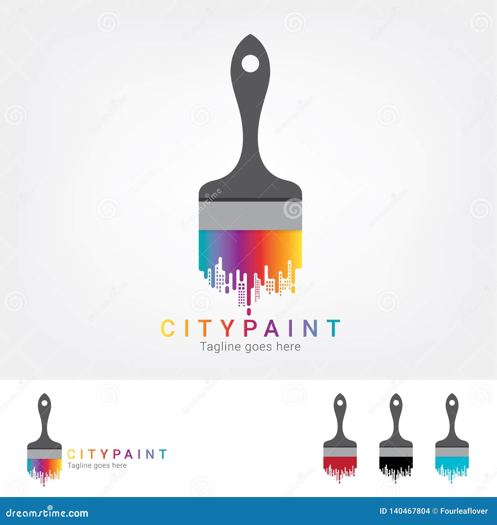 Dripping Paint. Rainbow Background Stock Vector - Illustration of ...