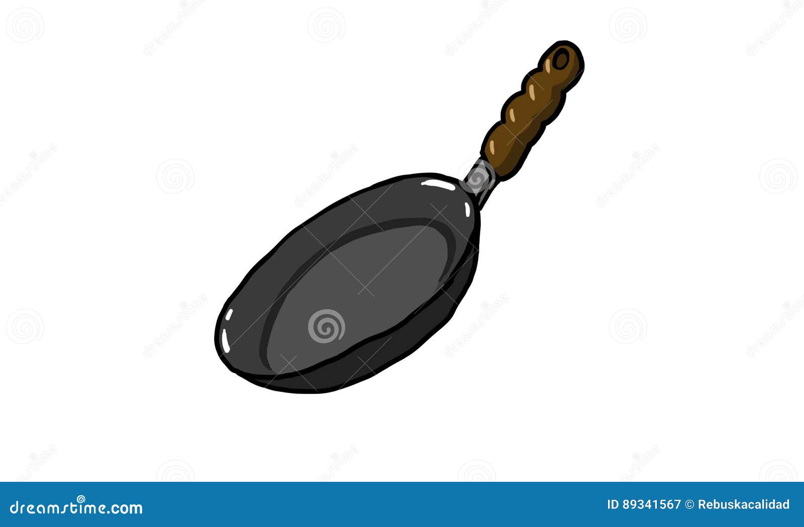 Dripping pan stock illustration. Illustration of steel - 89341567