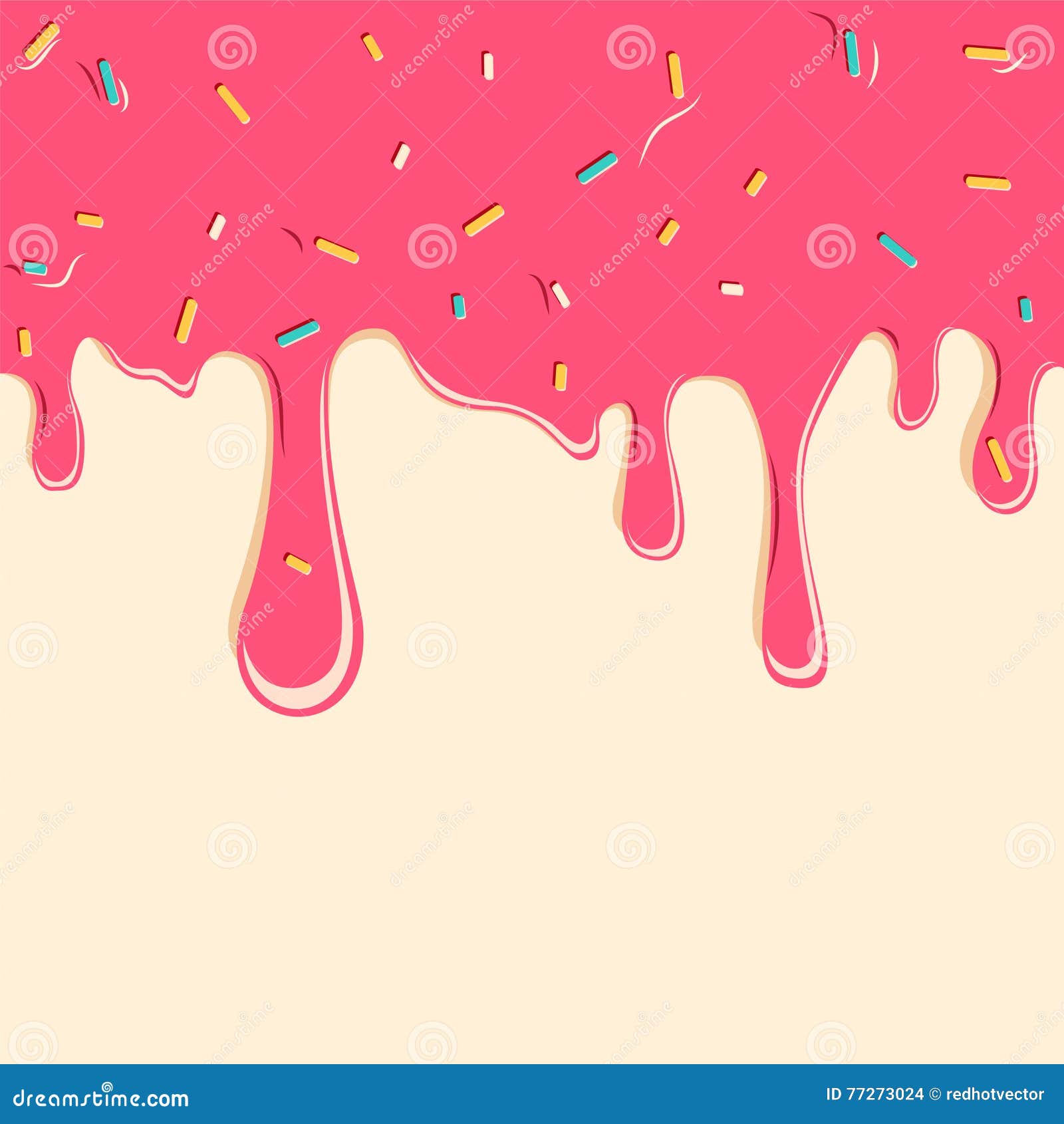 Dripping pink delicious stock vector. Illustration of background - 77273024 Dripping pink delicious stock vector. Illustration of background - 77273024
