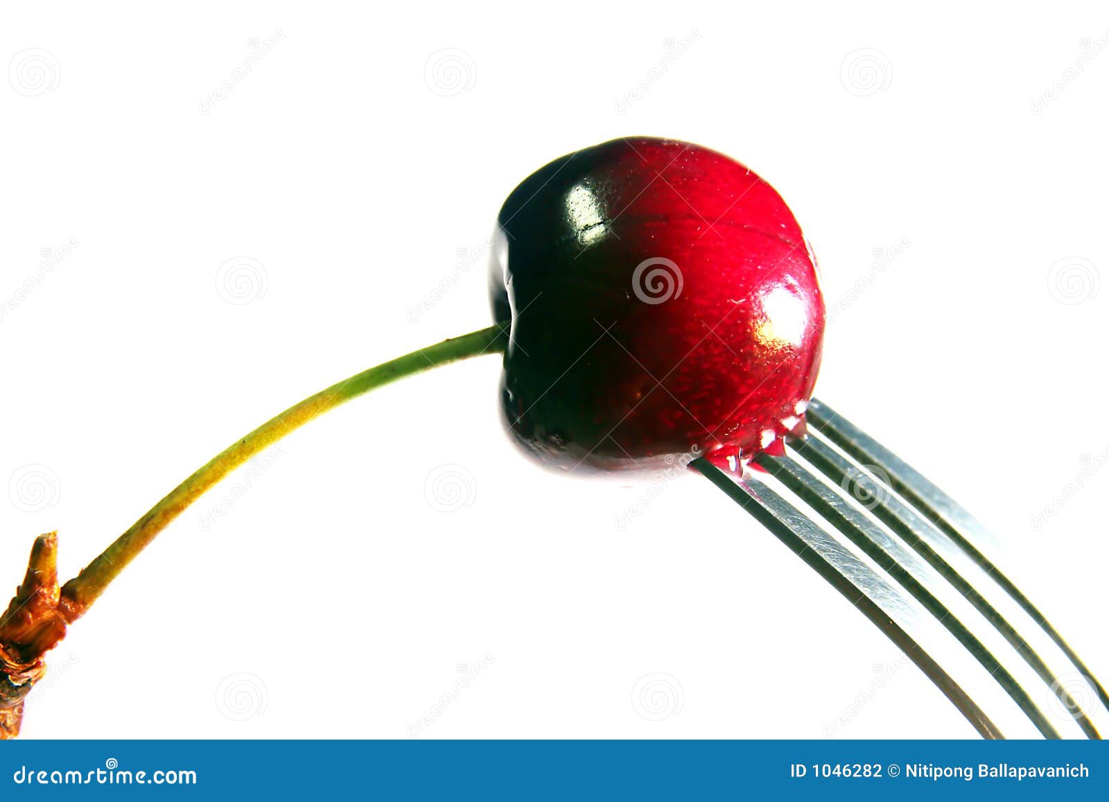 Dripping Red stock photo. Image of diet, summer, cherry - 1046282