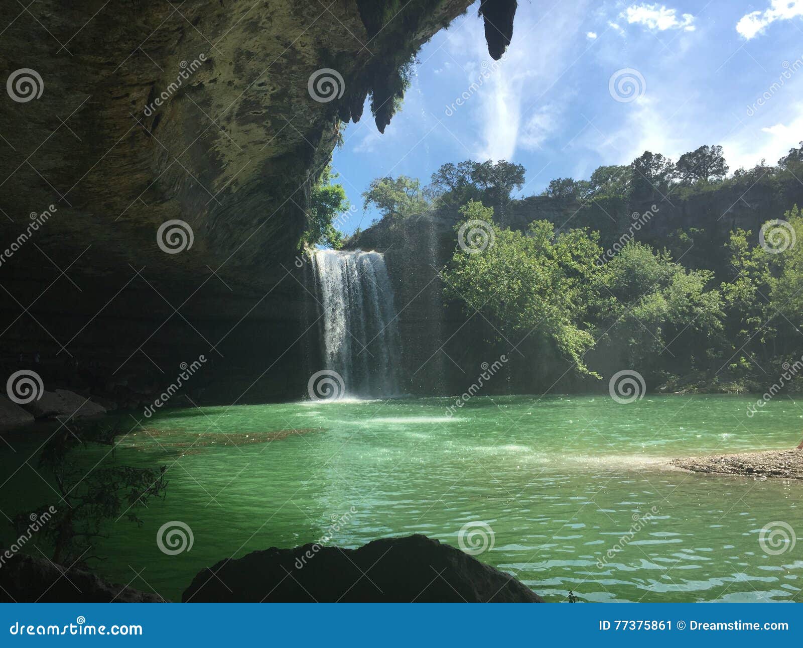 Dripping Springs imagen de archivo. Imagen de paisaje - 77375861