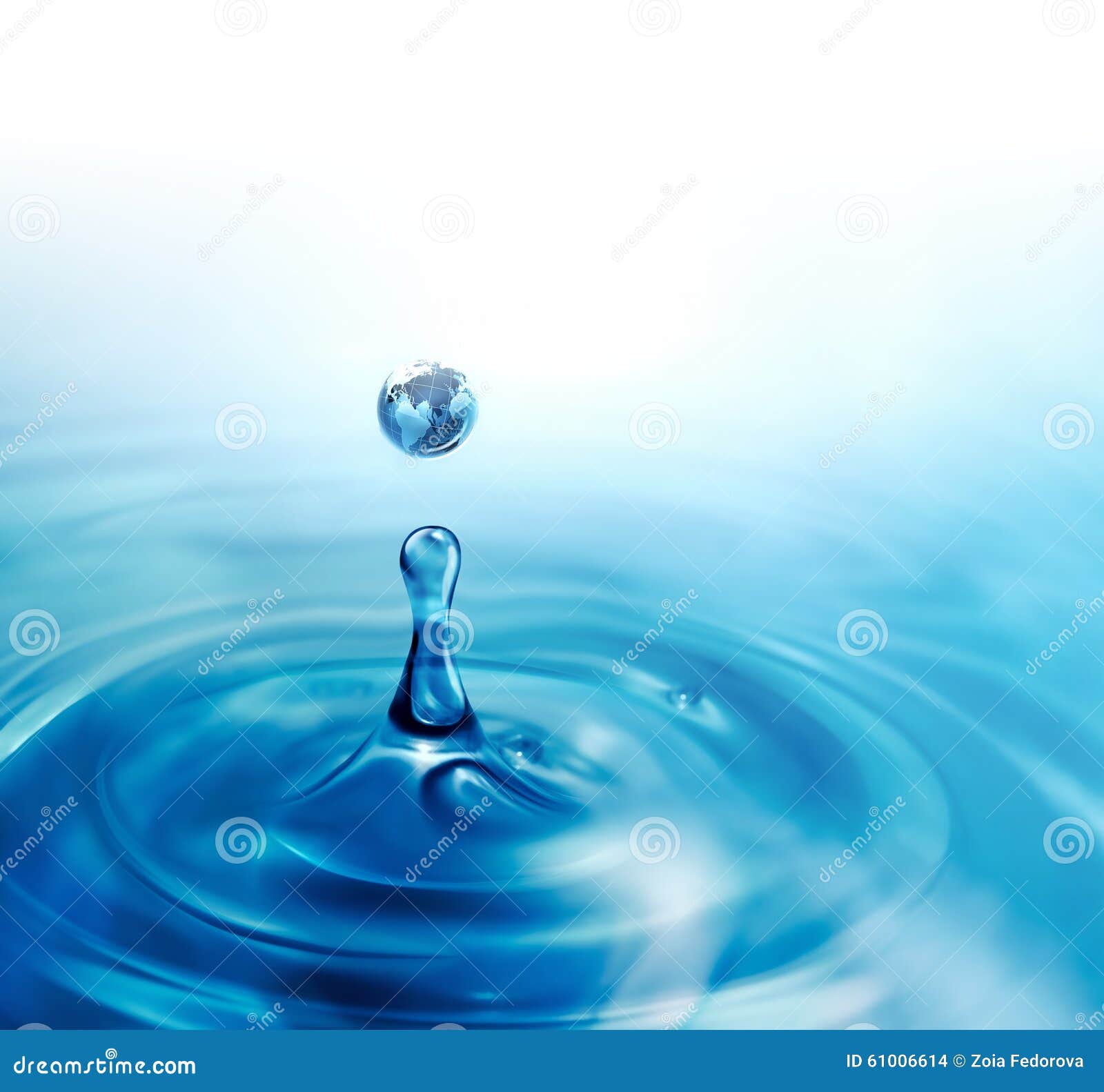 Dripping water stock illustration. Illustration of earth - 61006614