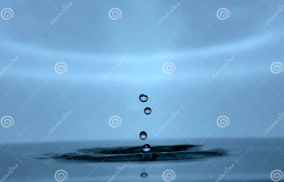 Dripping Water Drops stock image. Image of pattern, droplet - 9801335