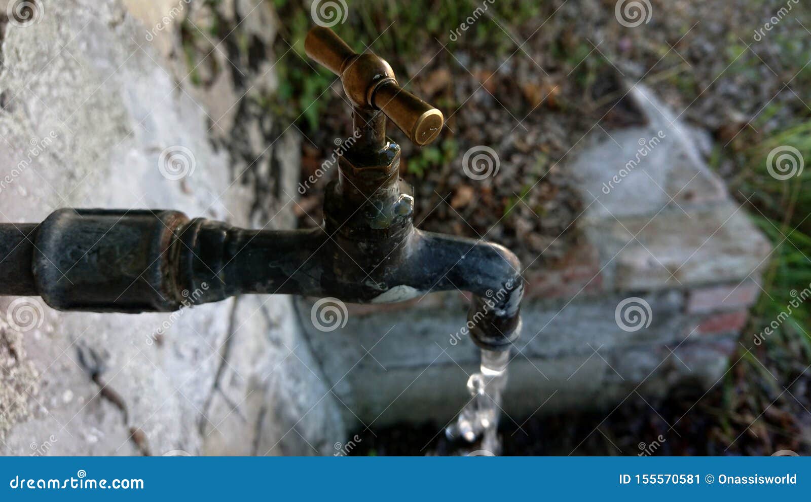 Dripping Water from a Tap stock image. Image of taps - 155570581