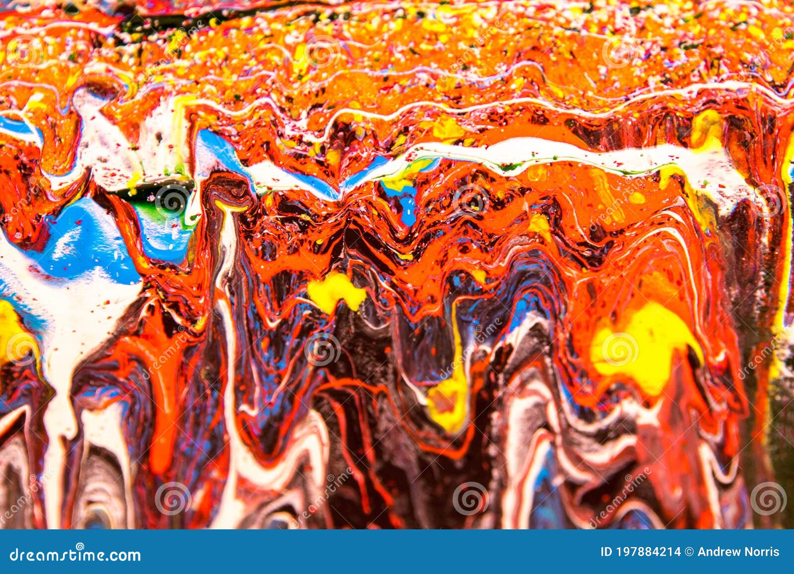 Drippy Paint Art stock photo. Image of colors, space - 197884214