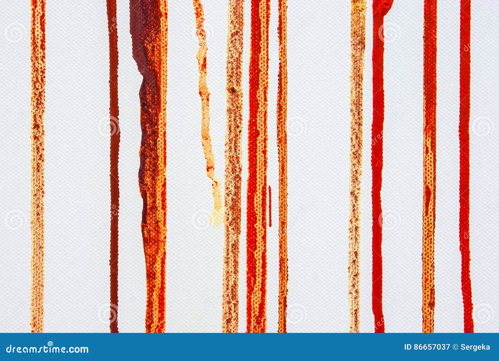Drips of paint on canvas stock image. Image of texture - 86657037