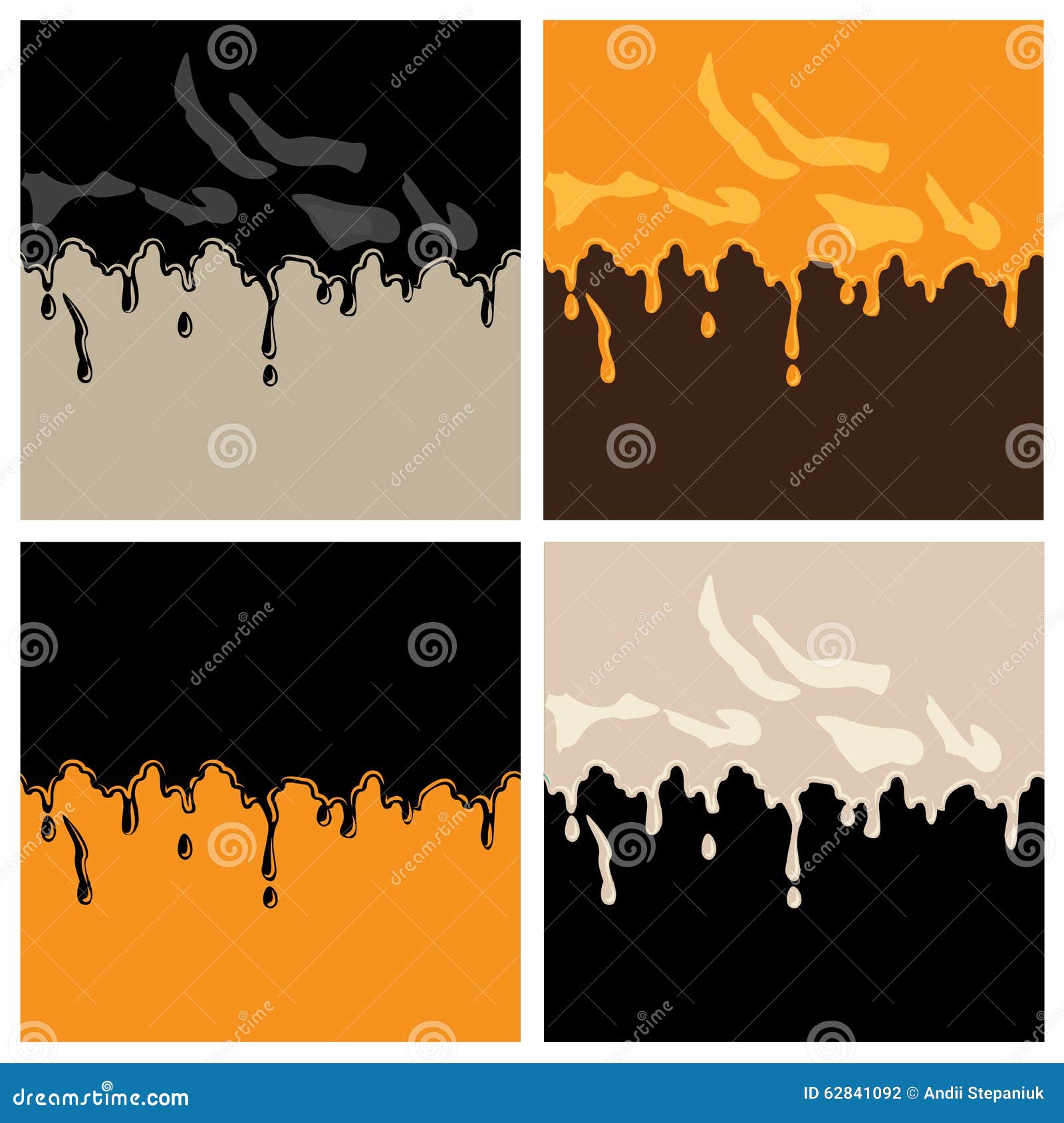Drips stock vector. Illustration of drip, splat, stream - 62841092