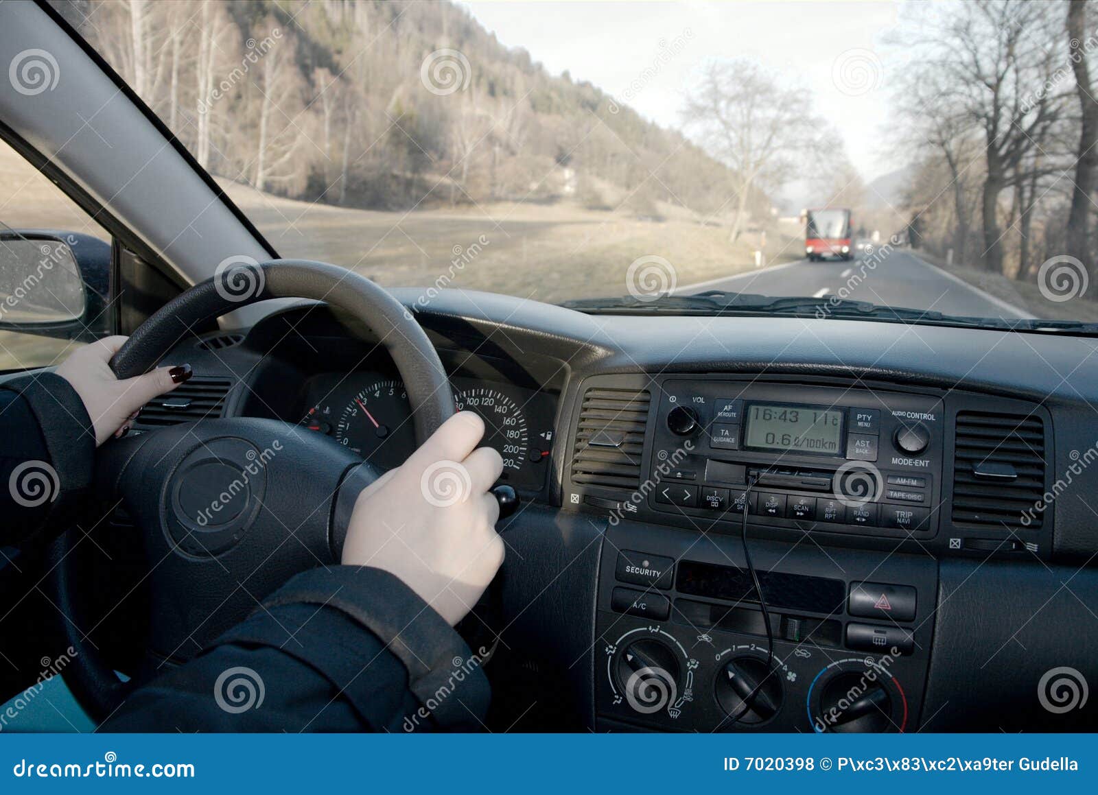 Drive stock photo. Image of auto, dash, hands, autumn - 7020398