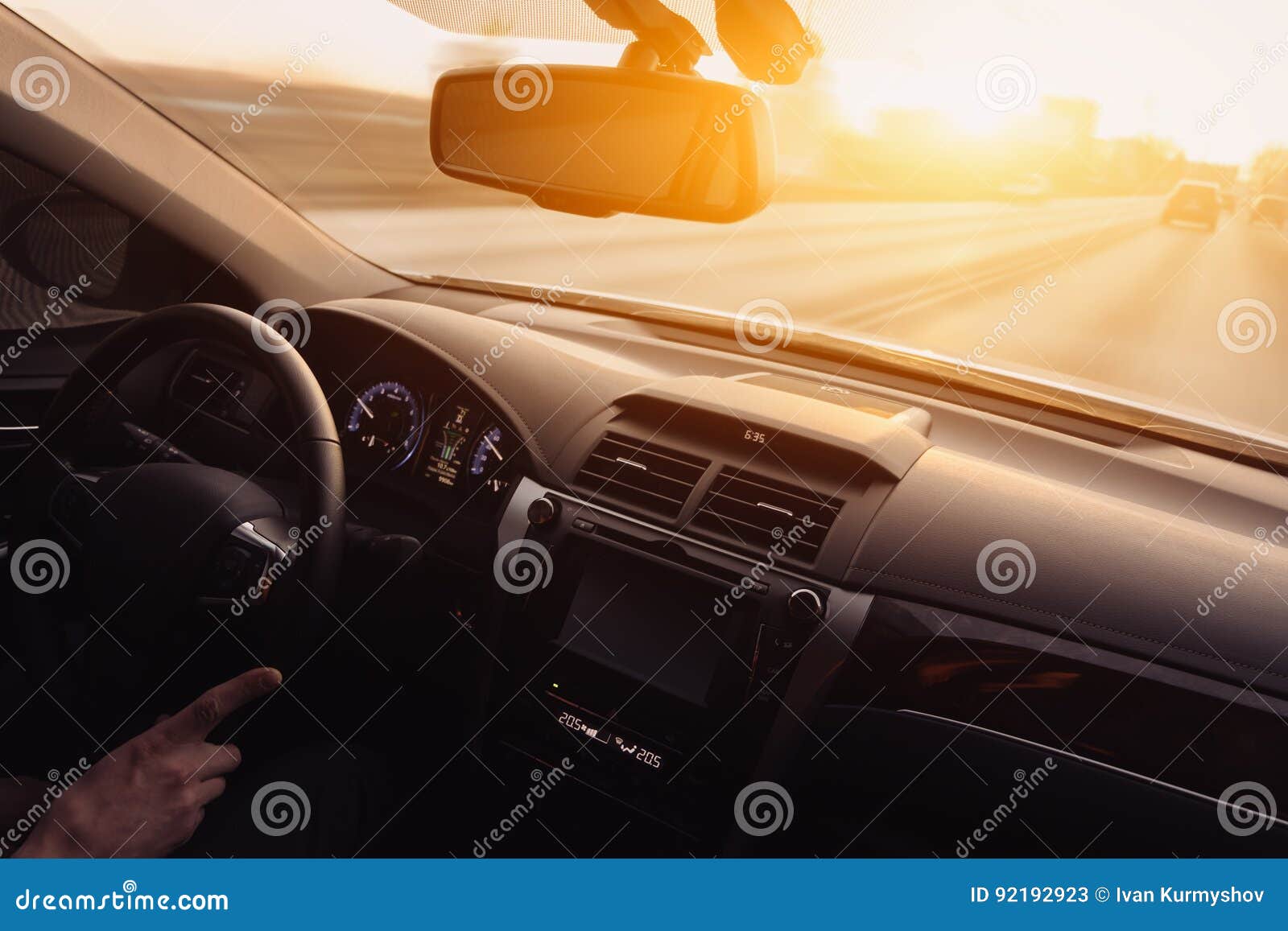 Drive car at high speed stock image. Image of curve, automotive - 92192923