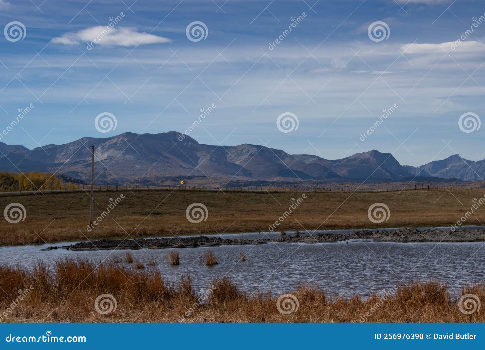 A Drive in Cardston County Alberta Canada Stock Photo - Image of ...
