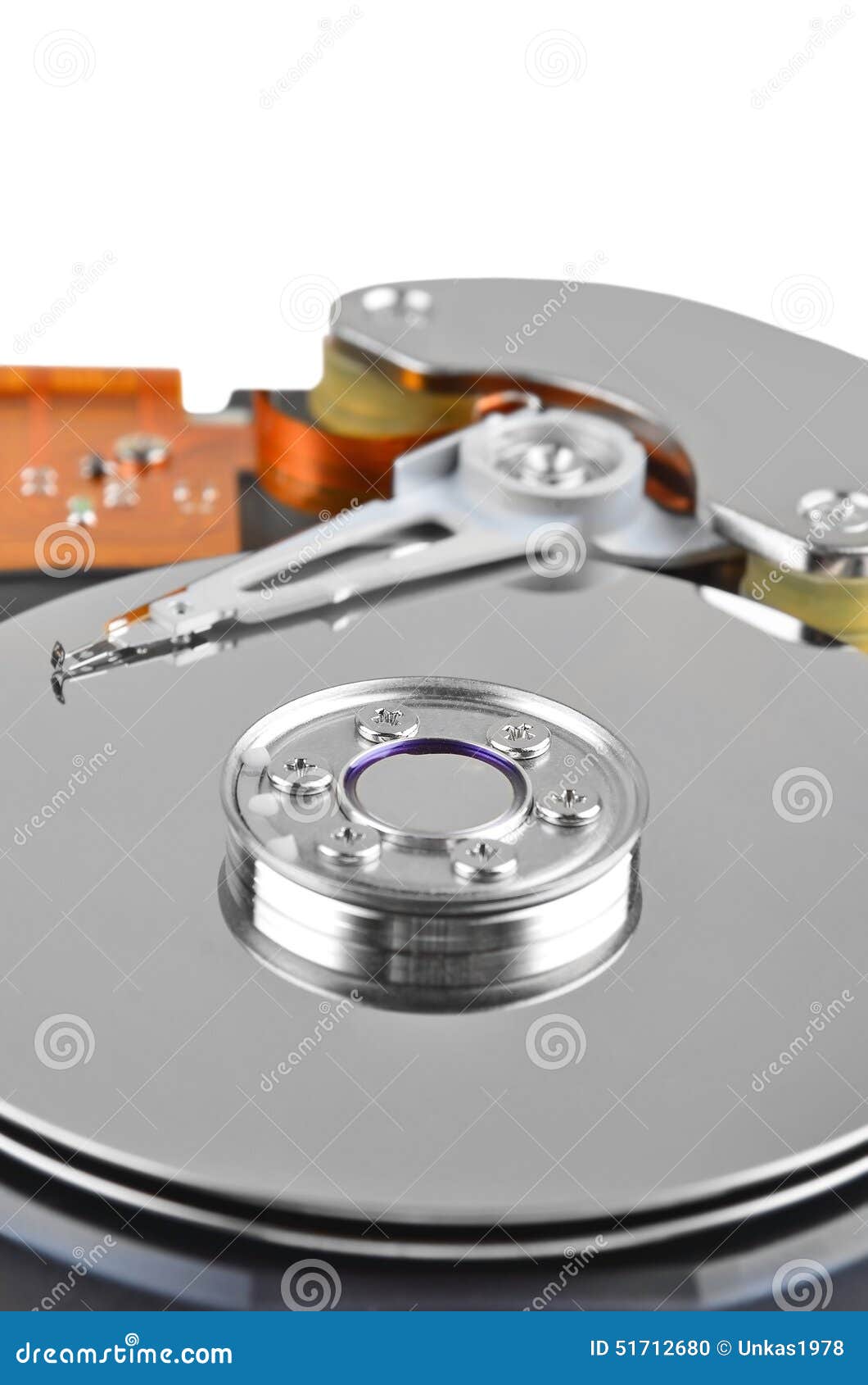 Drive Del Hard Disk Interno Fotografia Stock - Immagine di disco, testa ...