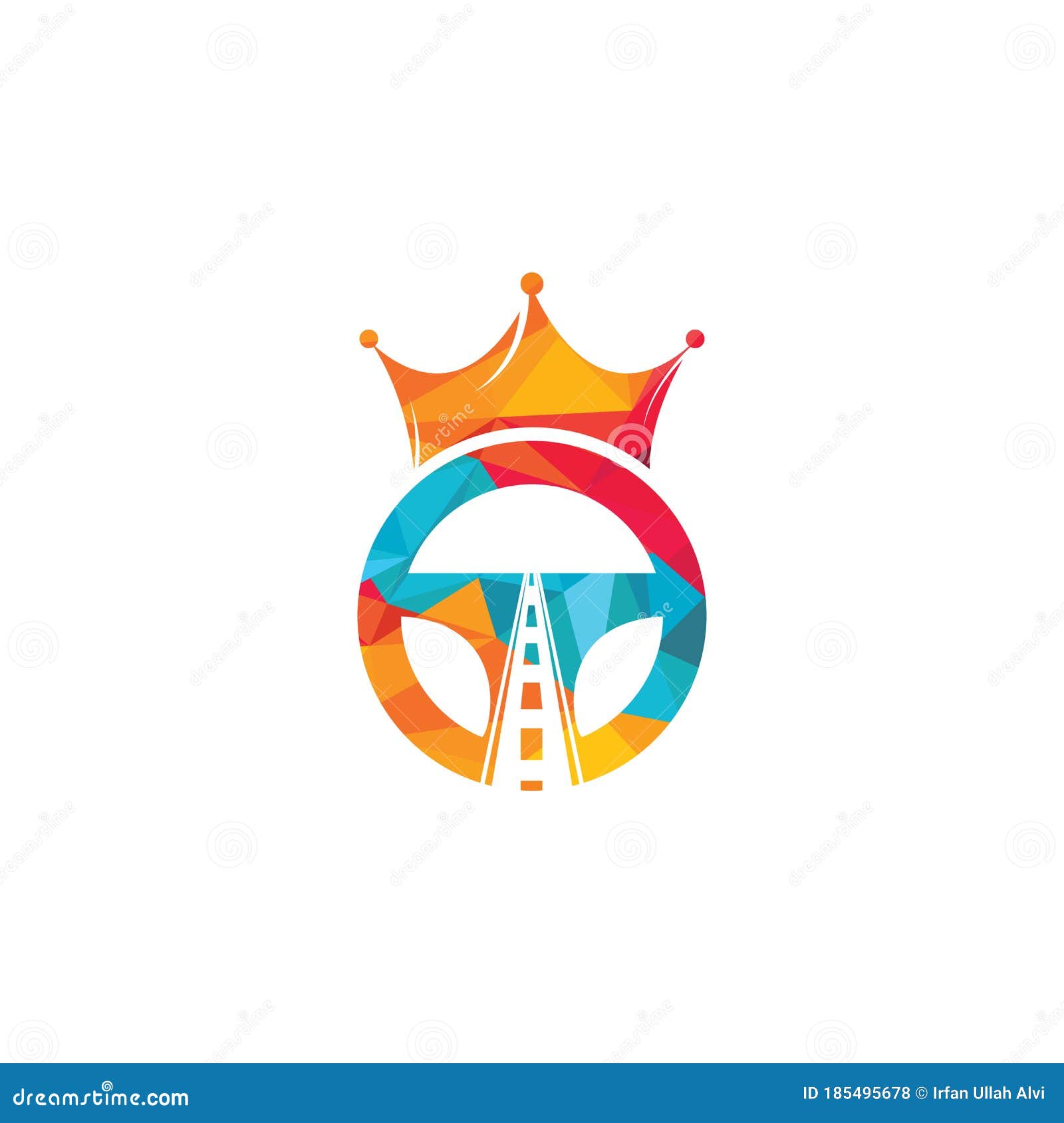 Drive King Vector Logo Design. Stock Vector - Illustration of royal ...