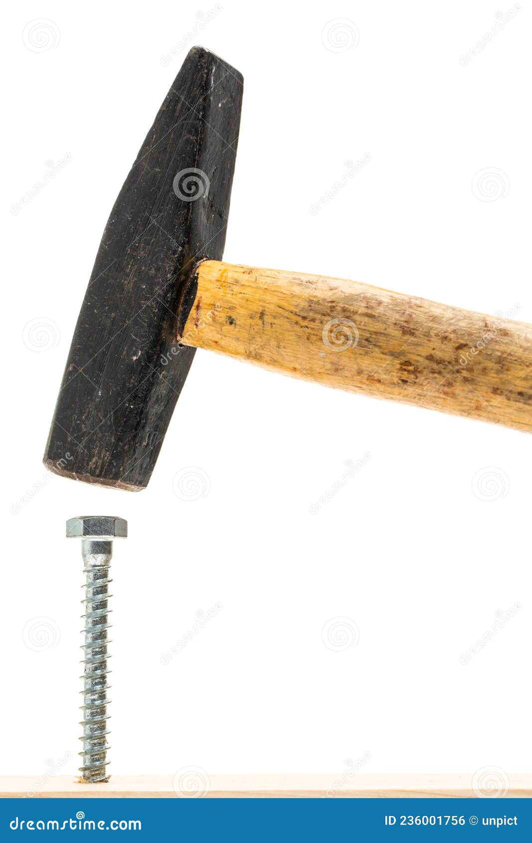 Wrong Tool DIY Stock Image | CartoonDealer.com #58686199
