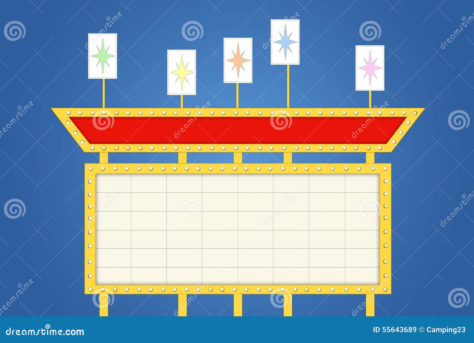 Drive in sign. stock illustration. Illustration of space - 55643689