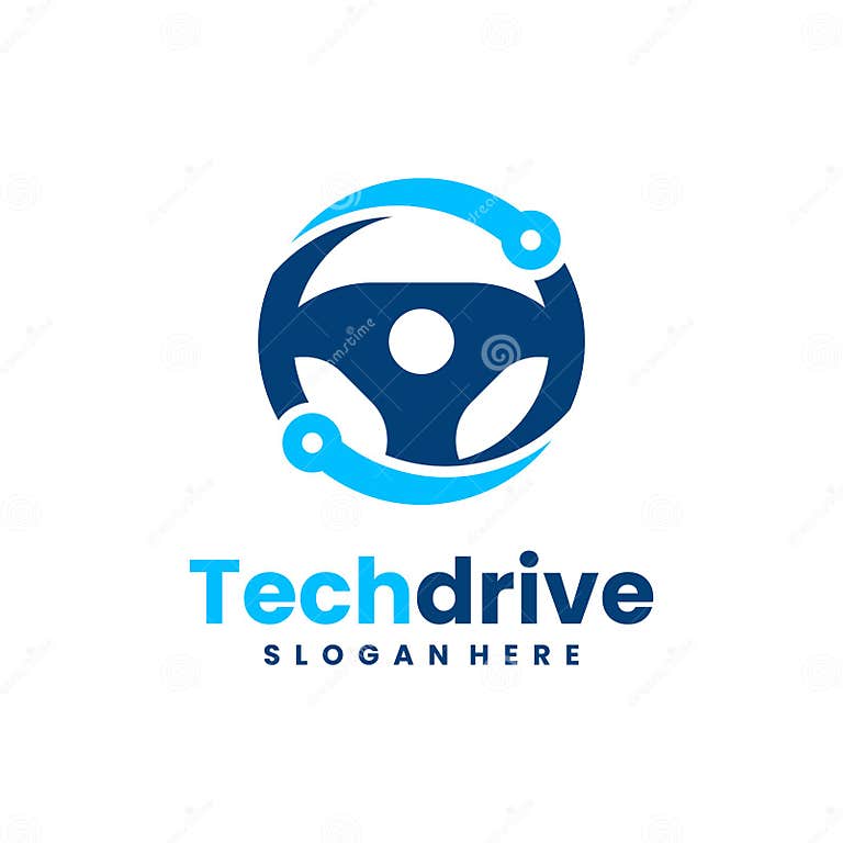 Drive Technology Logo Vector Stock Vector - Illustration of logo ...