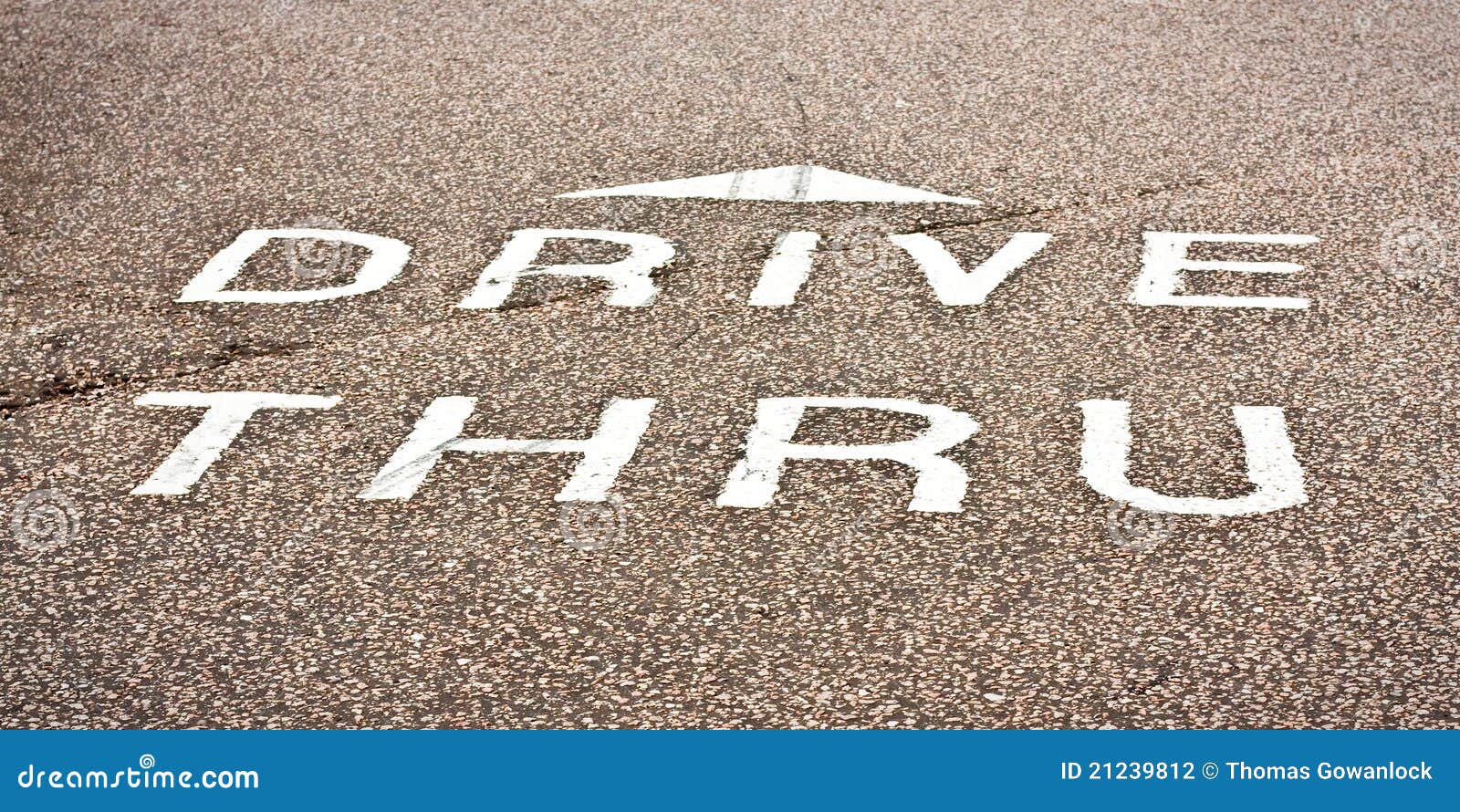 Drive thru sign stock photo. Image of food, drive, fast - 21239812