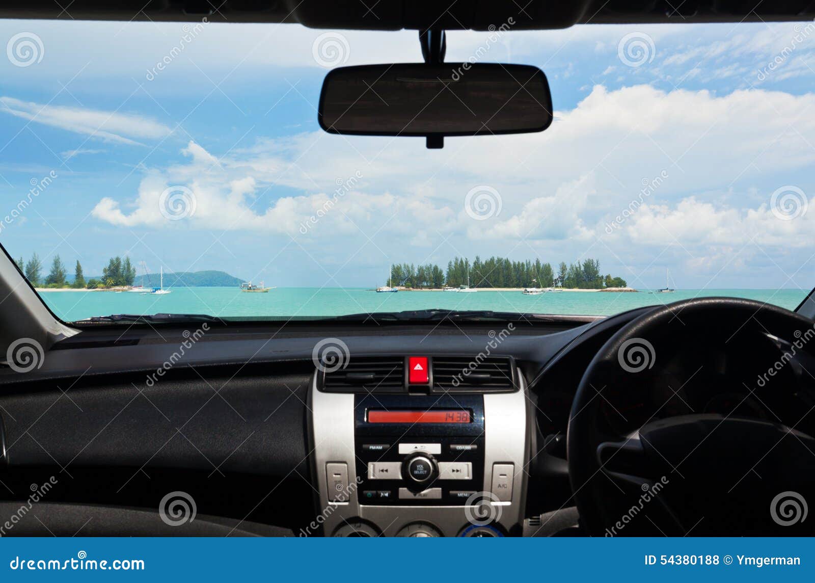 Drive to the beach stock photo. Image of relax, langkawi - 54380188