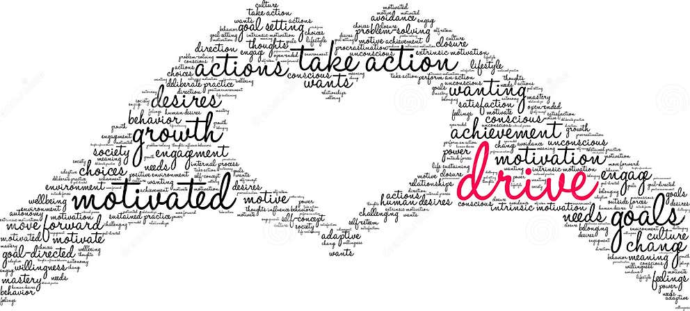 Drive Word Cloud stock vector. Illustration of growth - 211015544