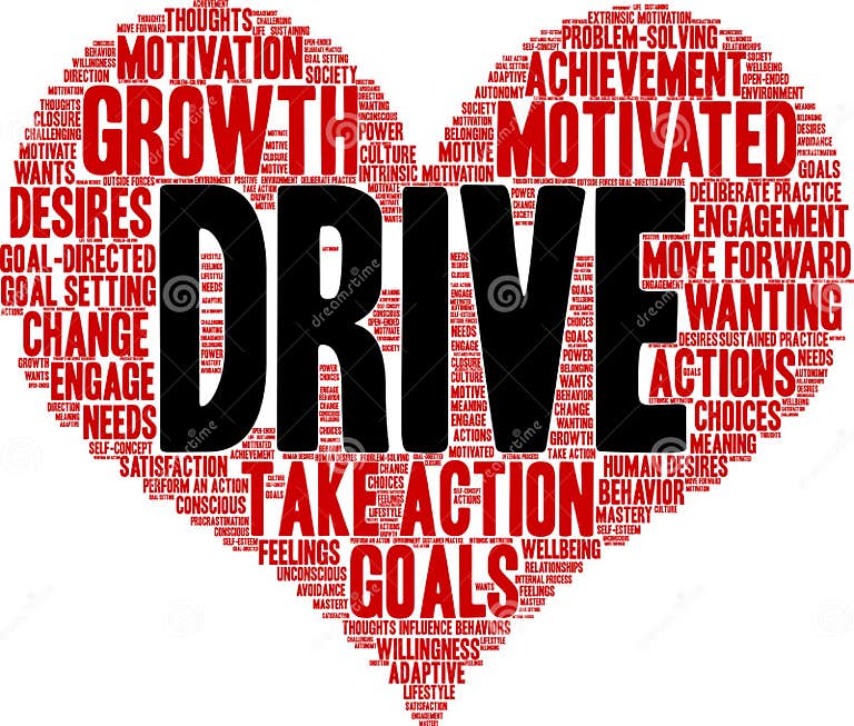 Drive Word Cloud stock vector. Illustration of engagement - 211015555