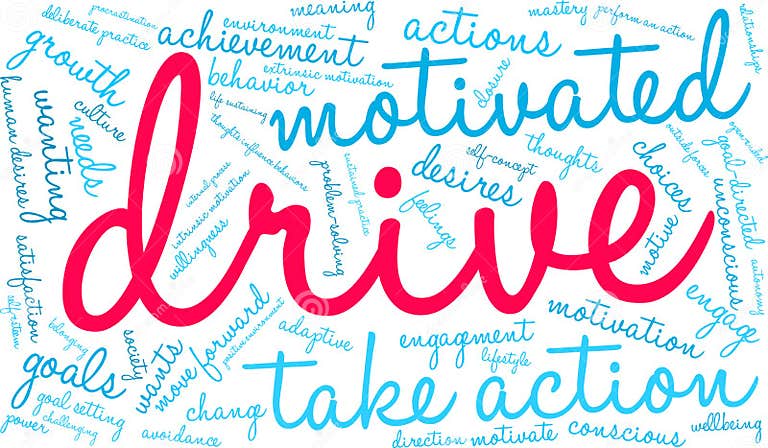 Drive Word Cloud stock vector. Illustration of influence - 211015562