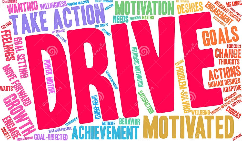 Drive Word Cloud stock vector. Illustration of choices - 211015596