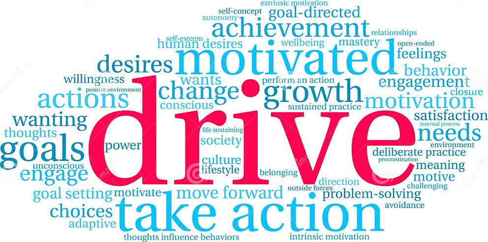 Drive Word Cloud stock vector. Illustration of deliberate - 211015609