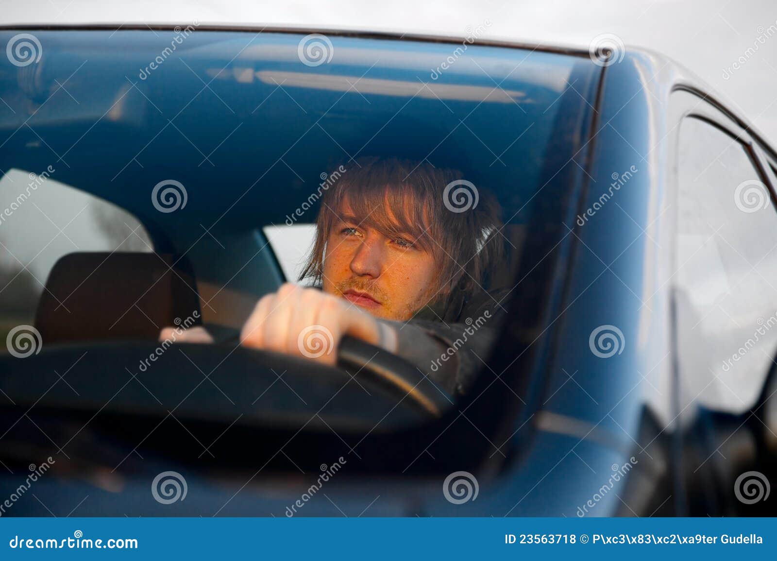 Driver stock photo. Image of auto, drive, boring, concentrate - 23563718