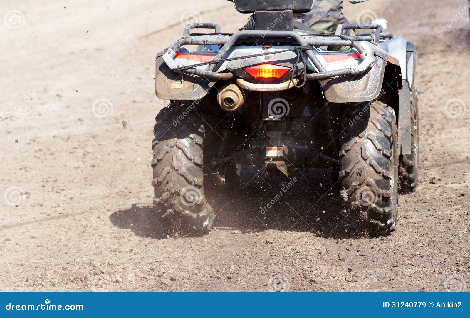 The driver ATV stock image. Image of people, pool, protective - 31240779