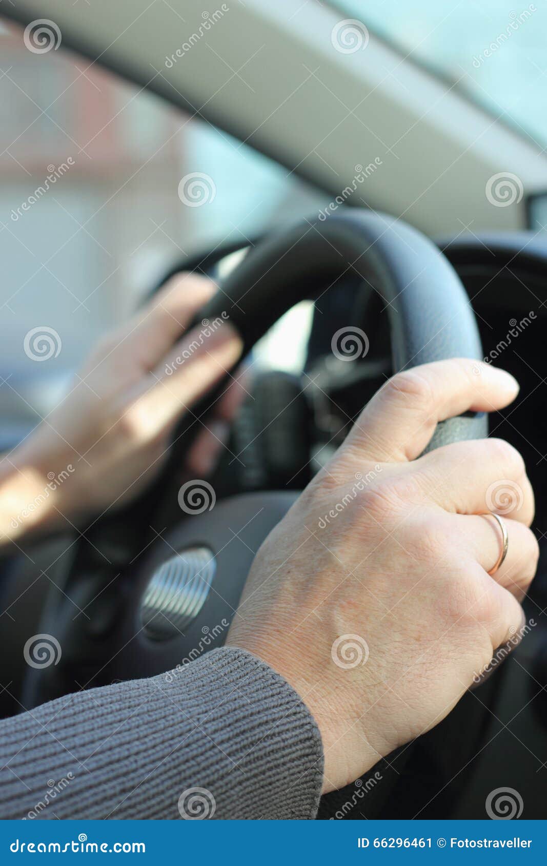 Driver of the Car Behind the Wheel Stock Image - Image of soft, hold ...