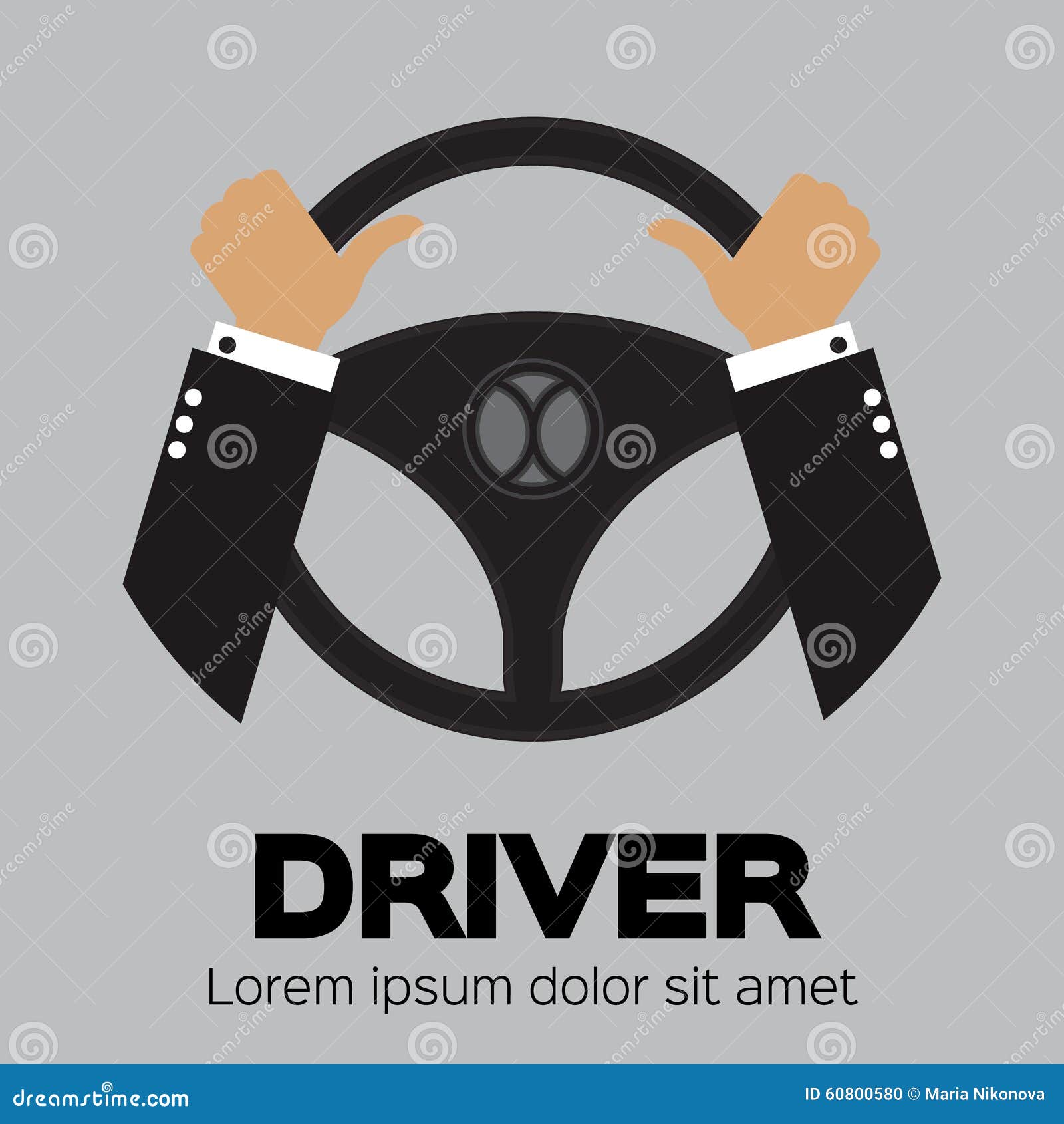 Driver design element stock vector. Illustration of front - 60800580