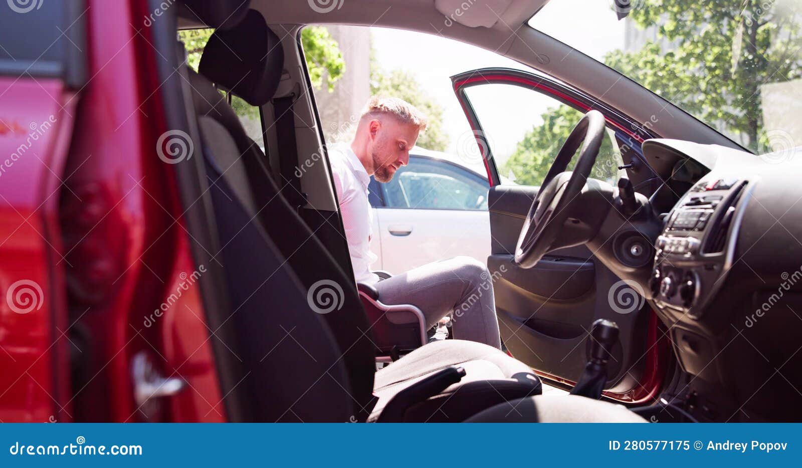 Driver with Disability Getting in Car Stock Image - Image of healthcare ...