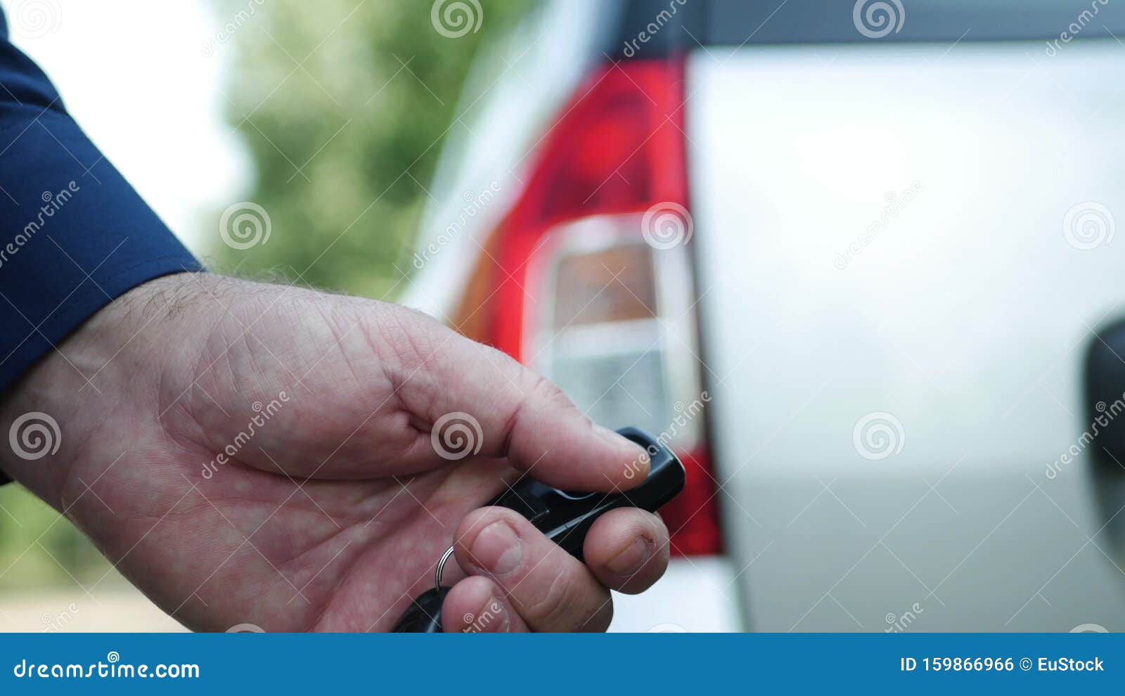 Driver Disarm Car Security System Using Electronic Key Remote Stock ...