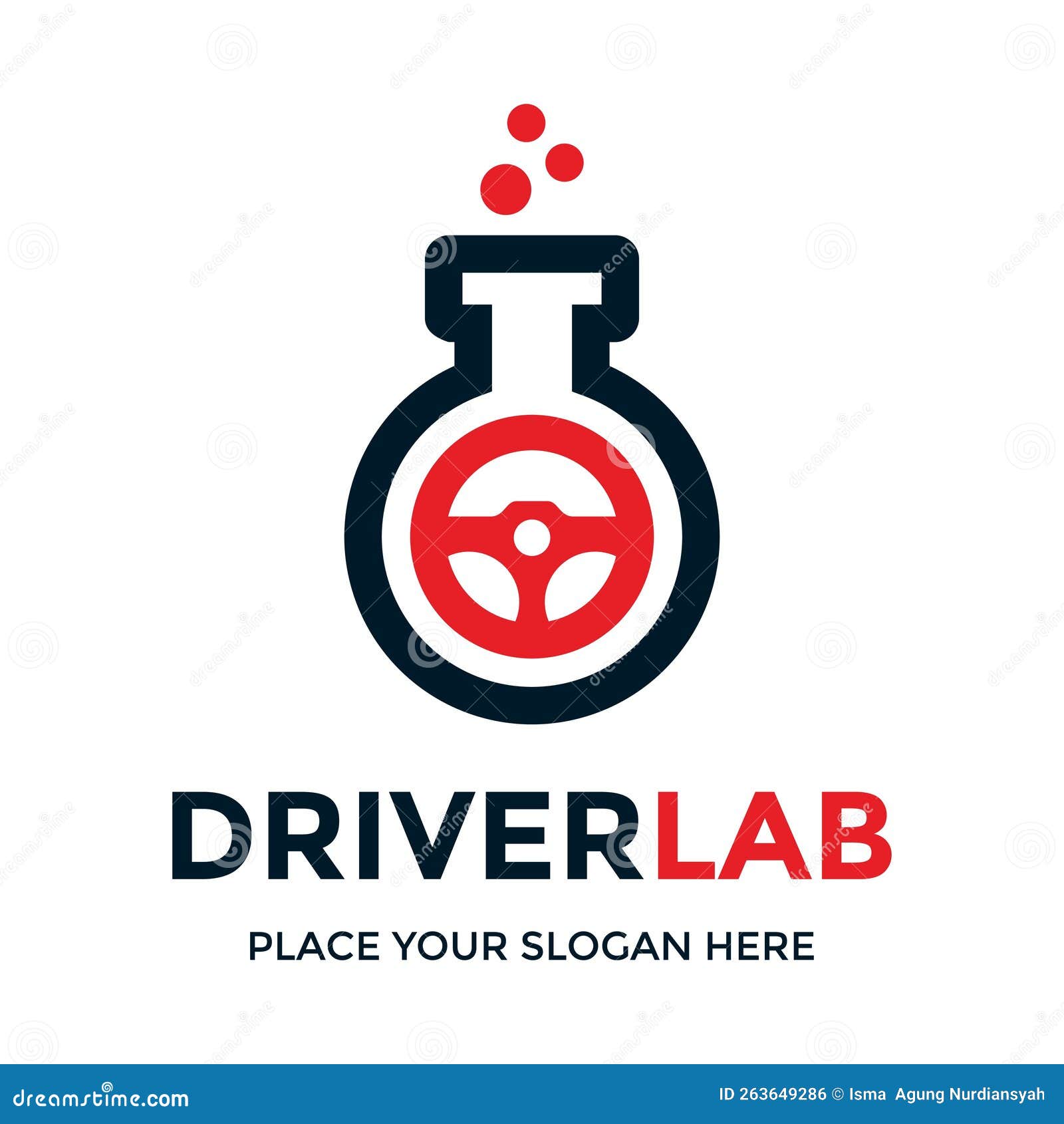 Driver Lab Logo Vector stock vector. Illustration of automotive - 263649286