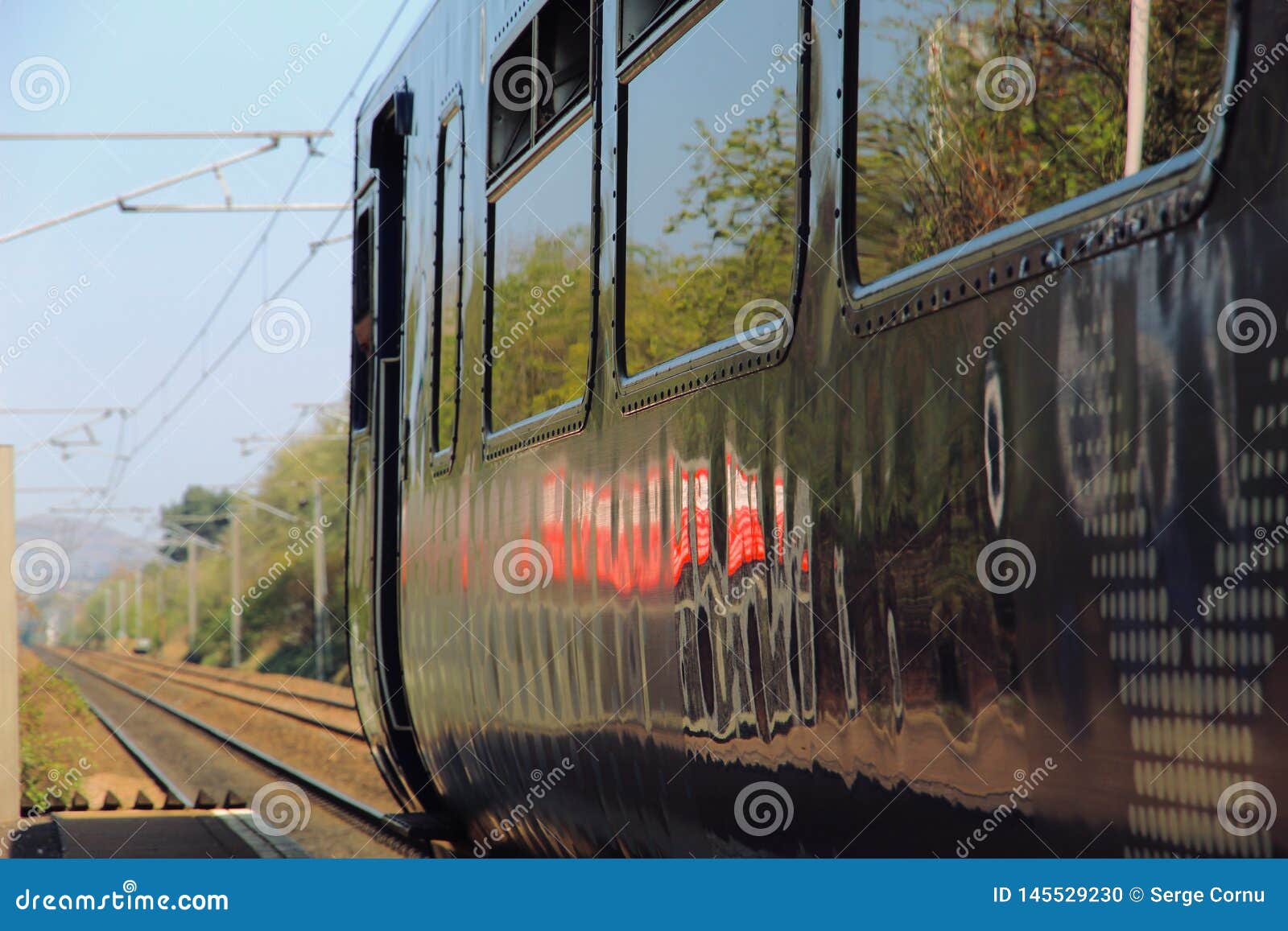 Train Driver Looking Out Window Stock Photo - Image of lookingout ...