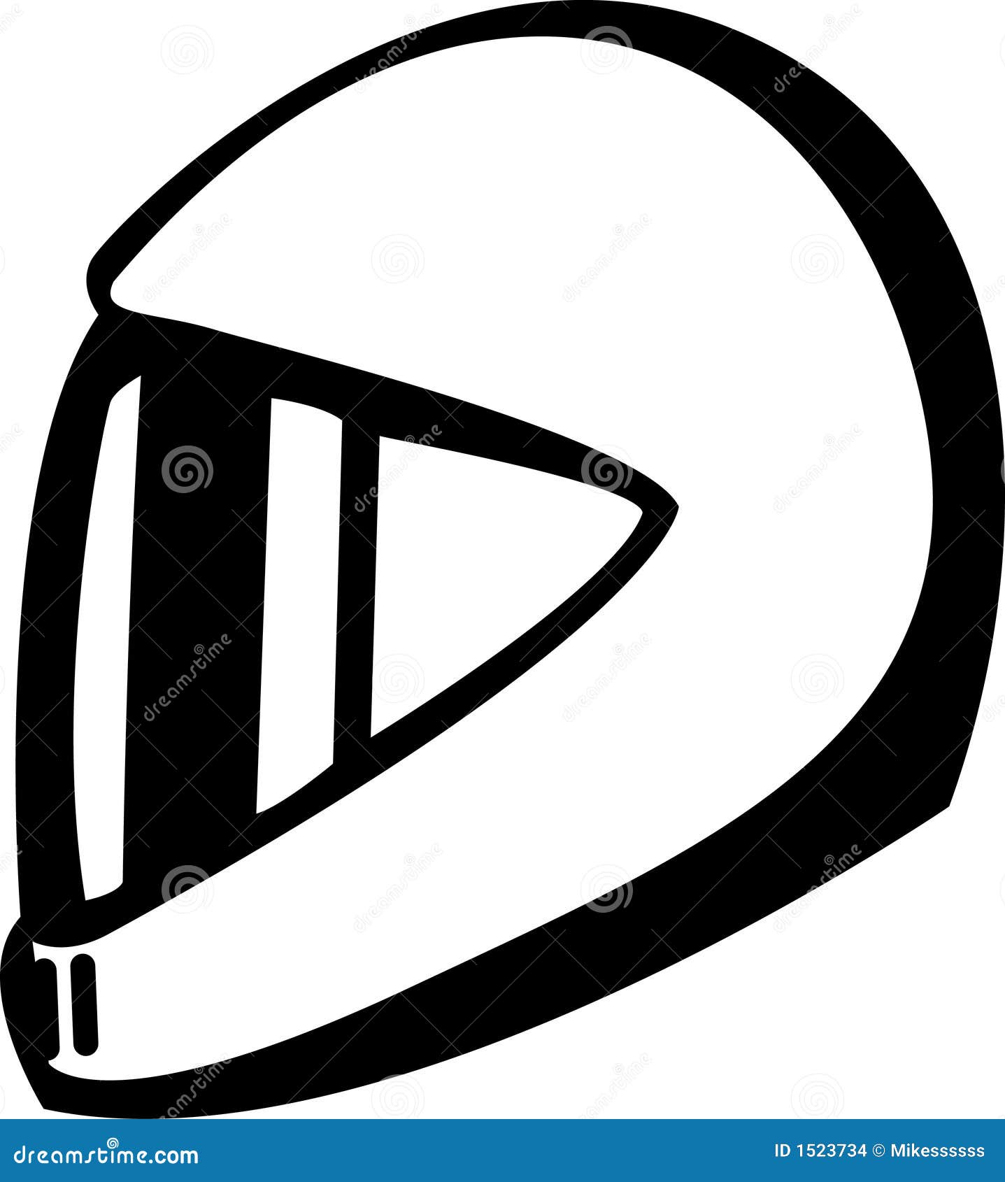 Driver or Motorcyclist Helmet Stock Vector - Illustration of mask ...