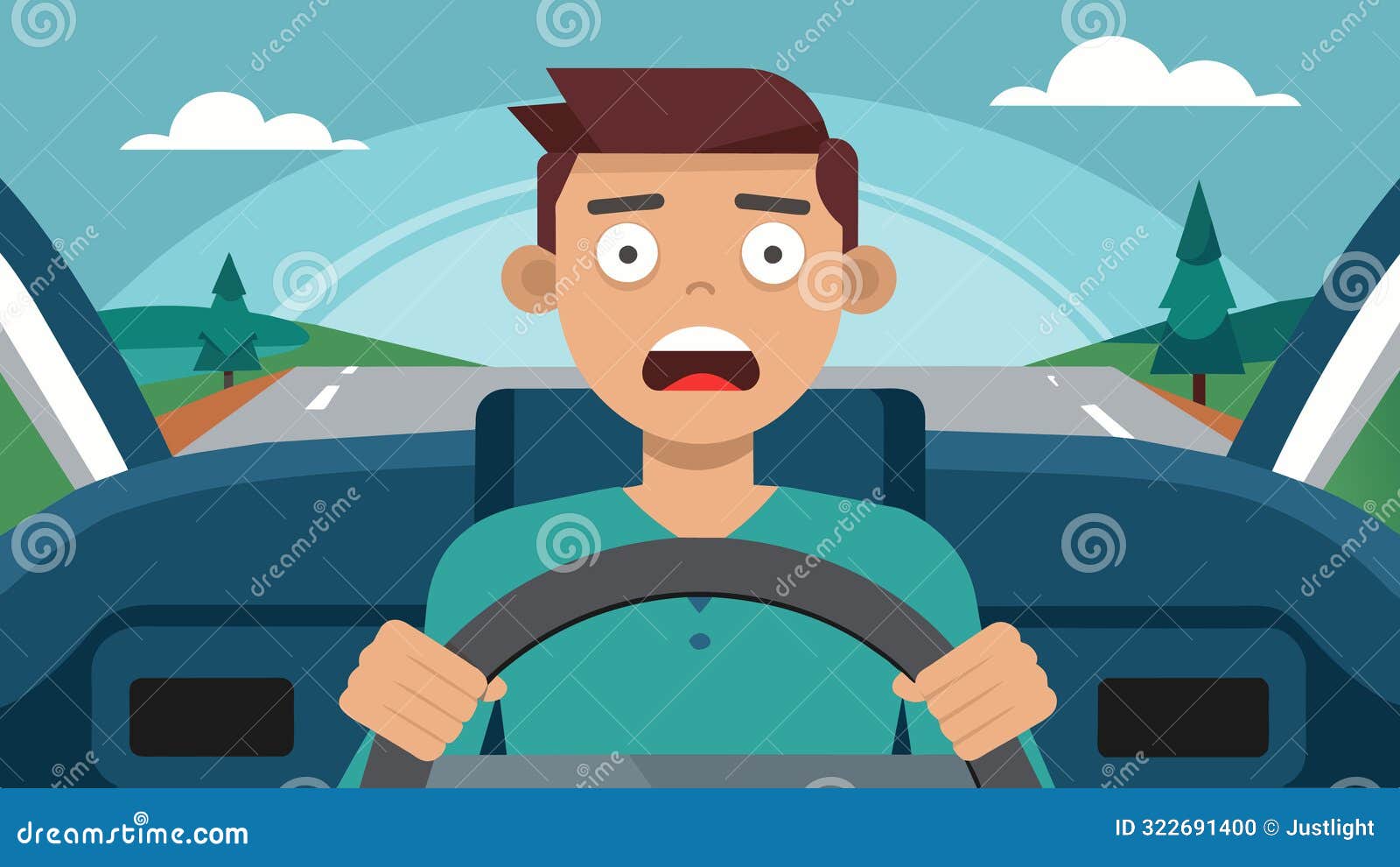 Road Rage Stock Photography | CartoonDealer.com #15807344