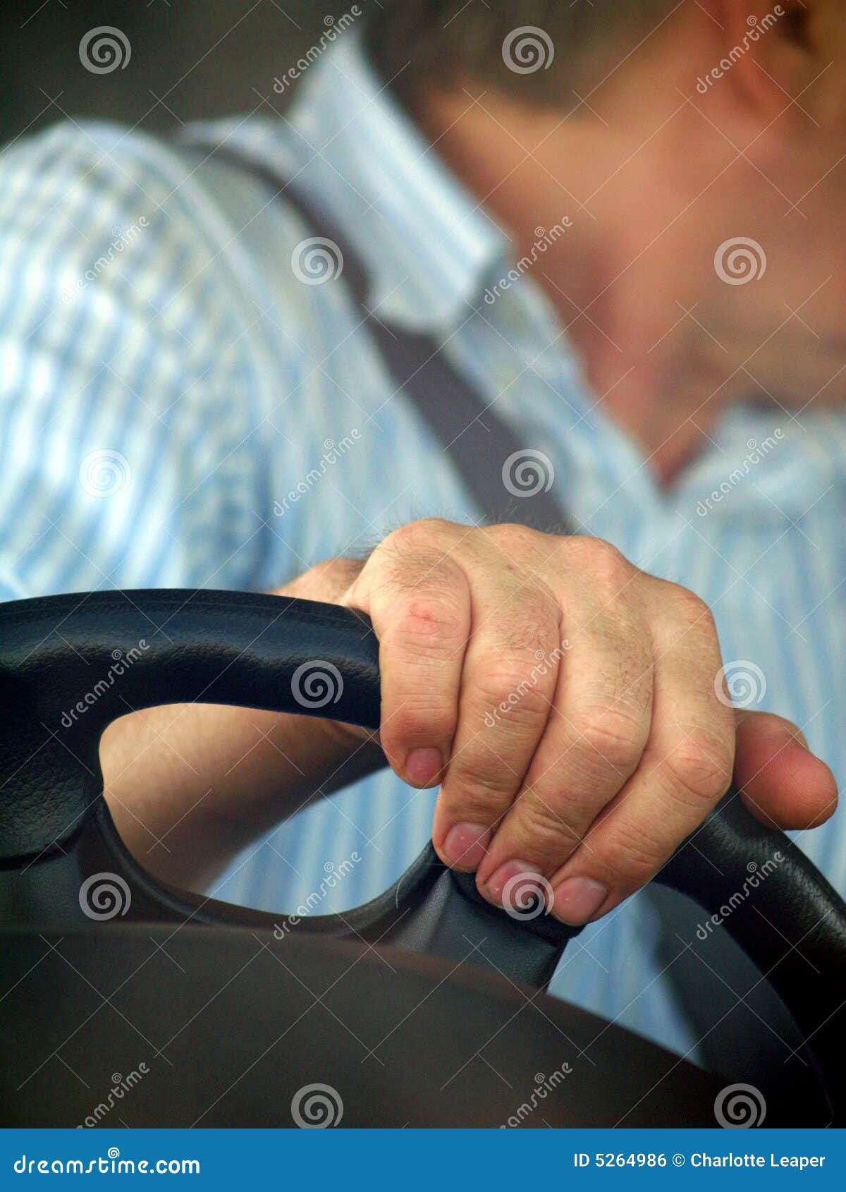 Driver Reversing a Car stock photo. Image of belt, safety - 5264986