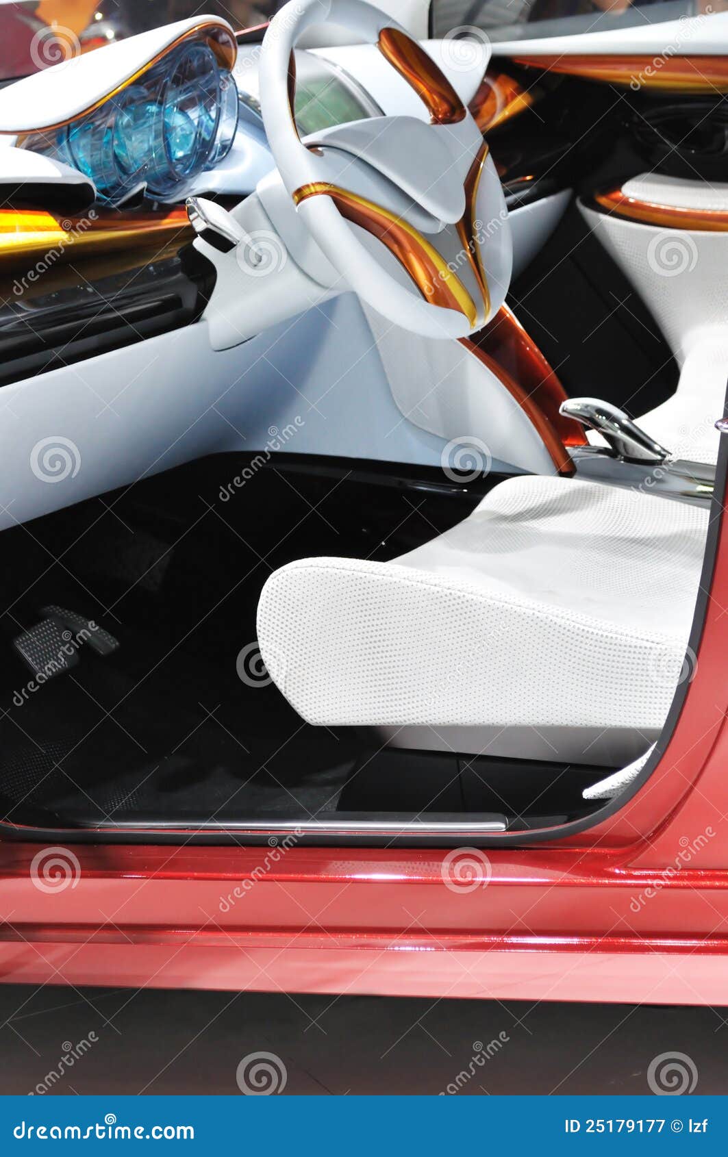 Drivers seat of new car stock image. Image of smasher - 25179177
