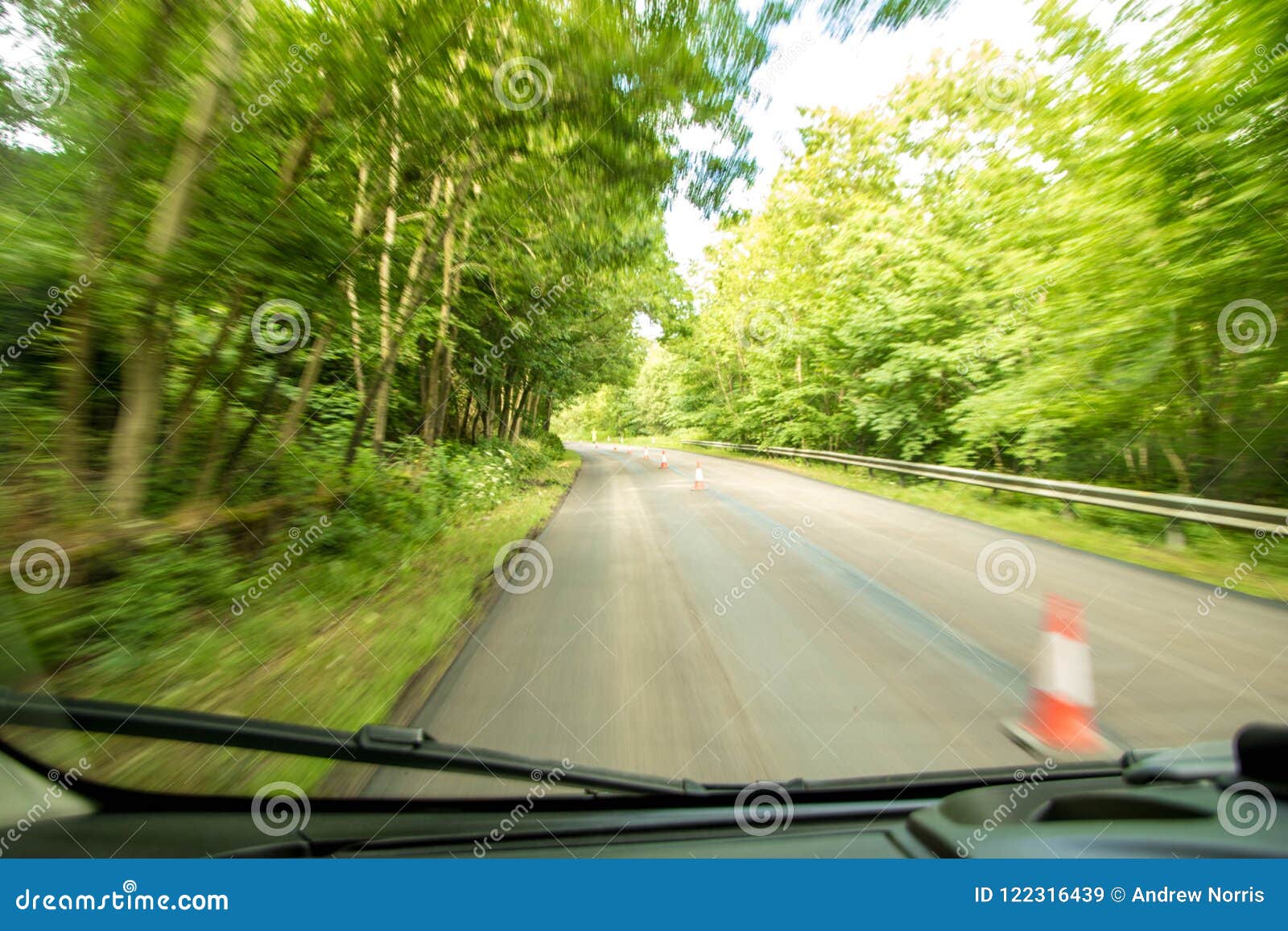 Driver s View stock image. Image of left, traffic, progress - 122316439