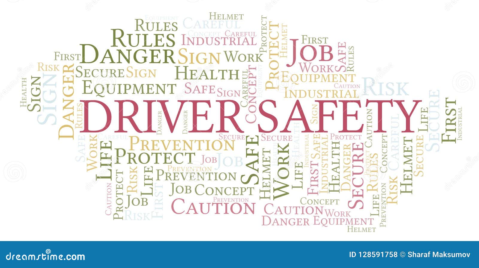 Bus Driver Word With Pictogram Cartoon Vector | CartoonDealer.com ...