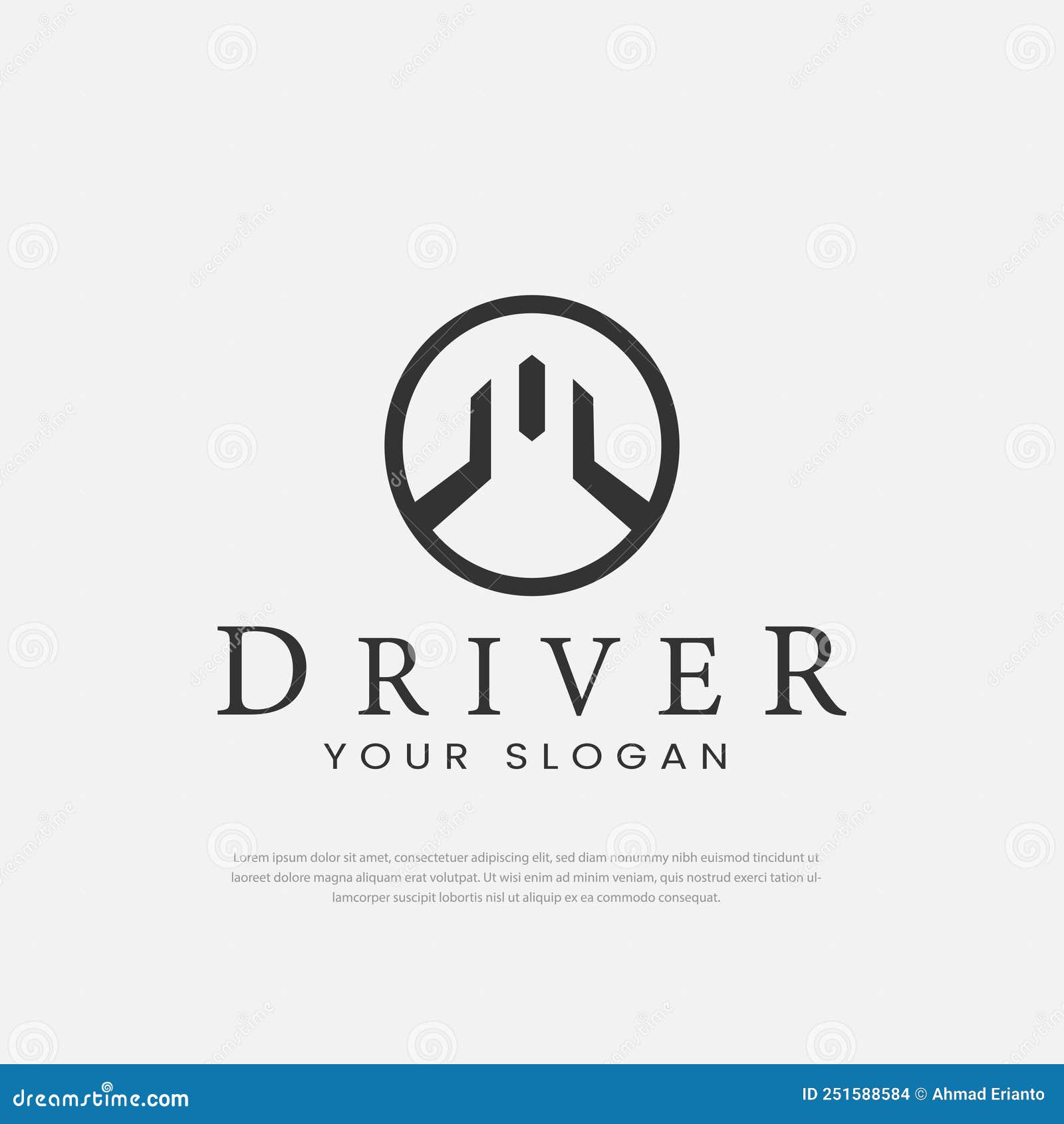 Driver Service Logo Template Vector Illustration,Emblem, Concept Design ...