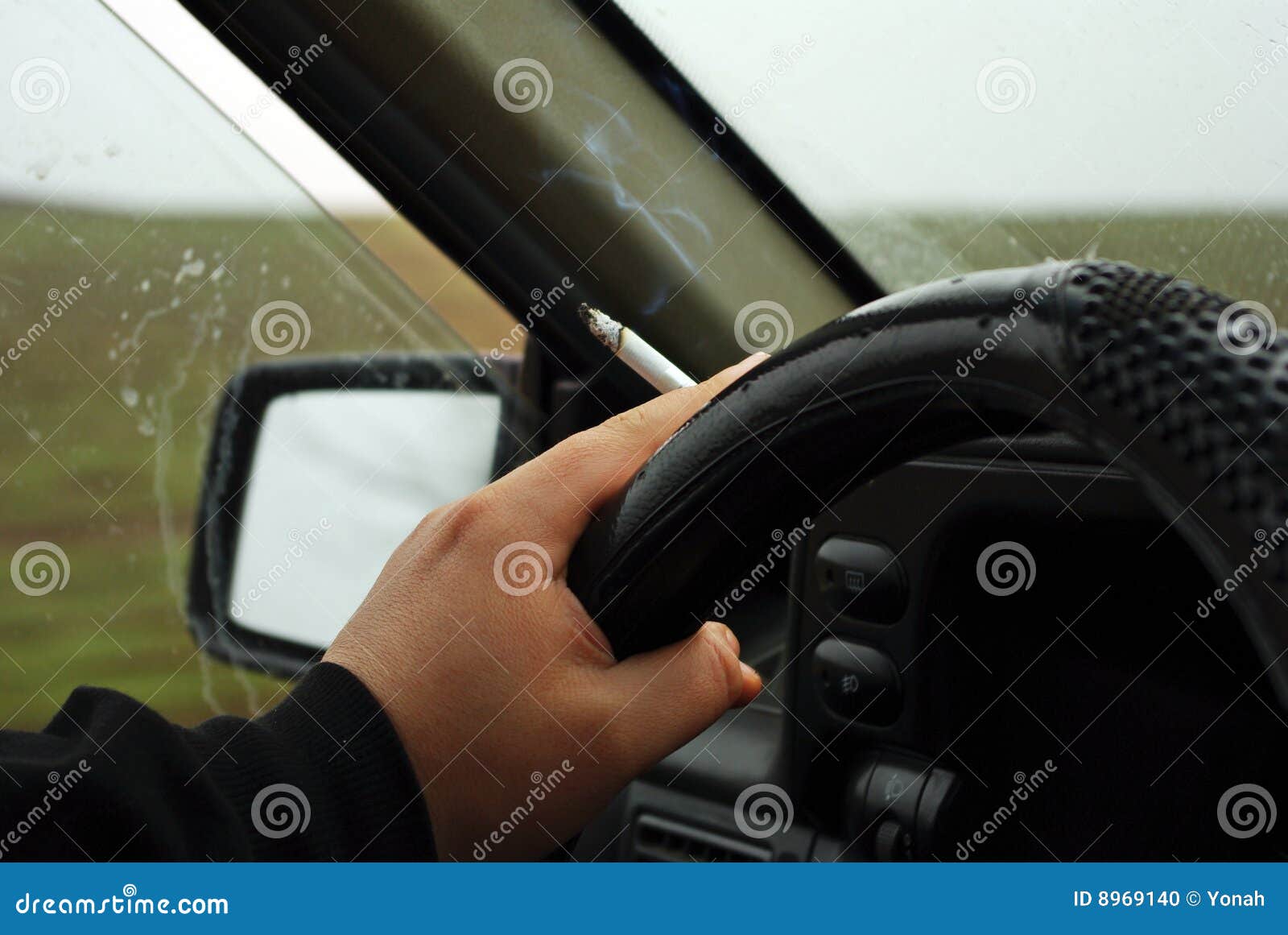 Driver smoking stock photo. Image of wheel, smoke, driving - 8969140