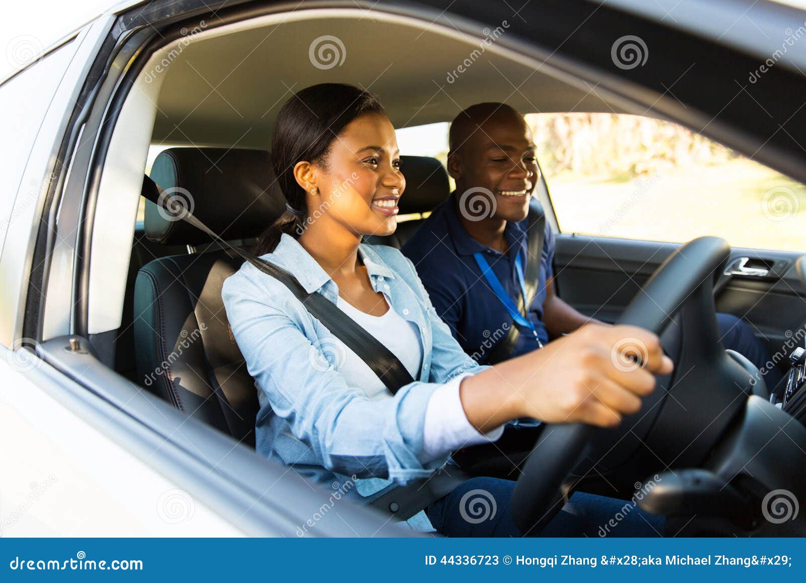 Driver taking lessons stock image. Image of american - 44336723