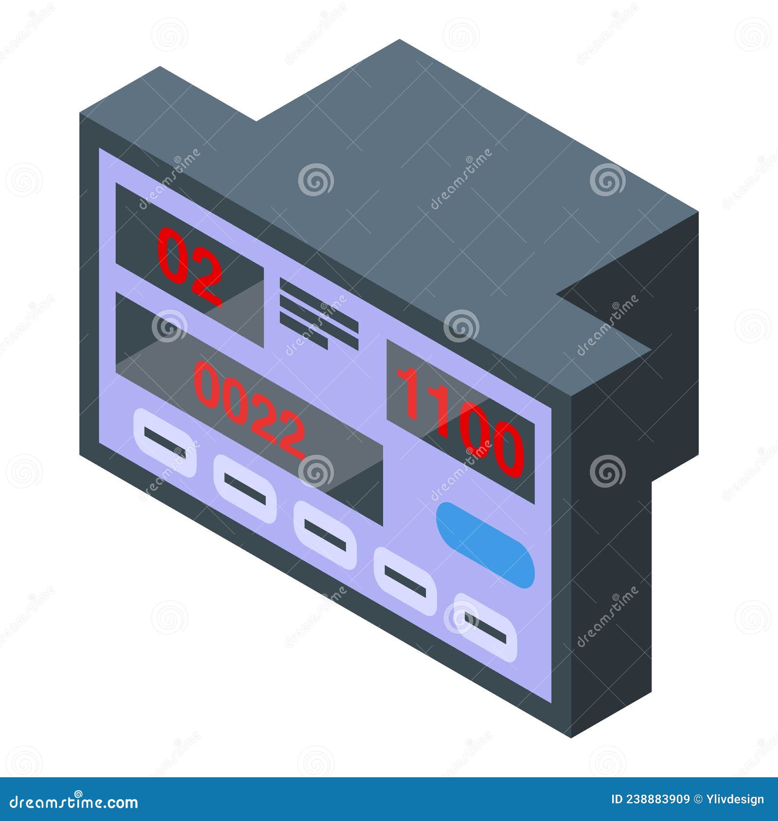 Taximeter Vector Cab Car Fare Taxi Meter Device Equipment Measurement ...