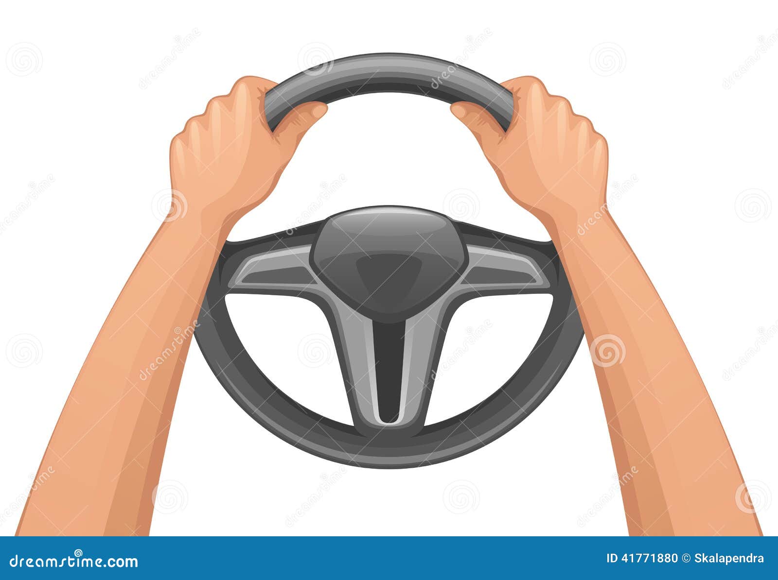 Driver stock vector. Illustration of control, driver - 41771880