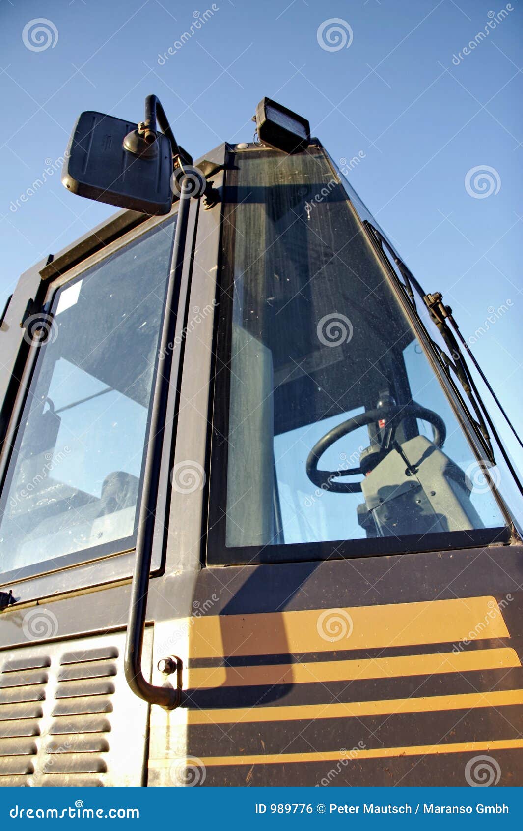 Drivers Cab Wheel Loader 07 Stock Photo - Image of drivers, dirty: 989776